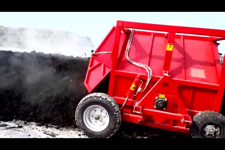 Towable Compost Turner Tractor Pto Power Agriculture Equipment - Buy ...