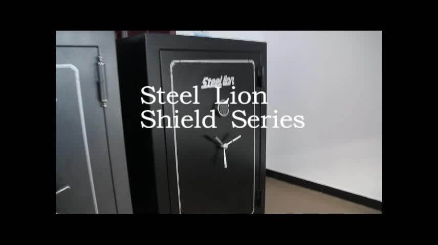 Dependable Steel Gun Safe With Electronic Treadlock Gun Safety Box ...