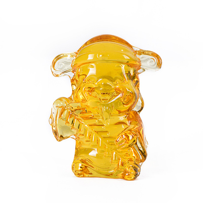 福禄寿喜新居吉祥物小摆件黄水晶