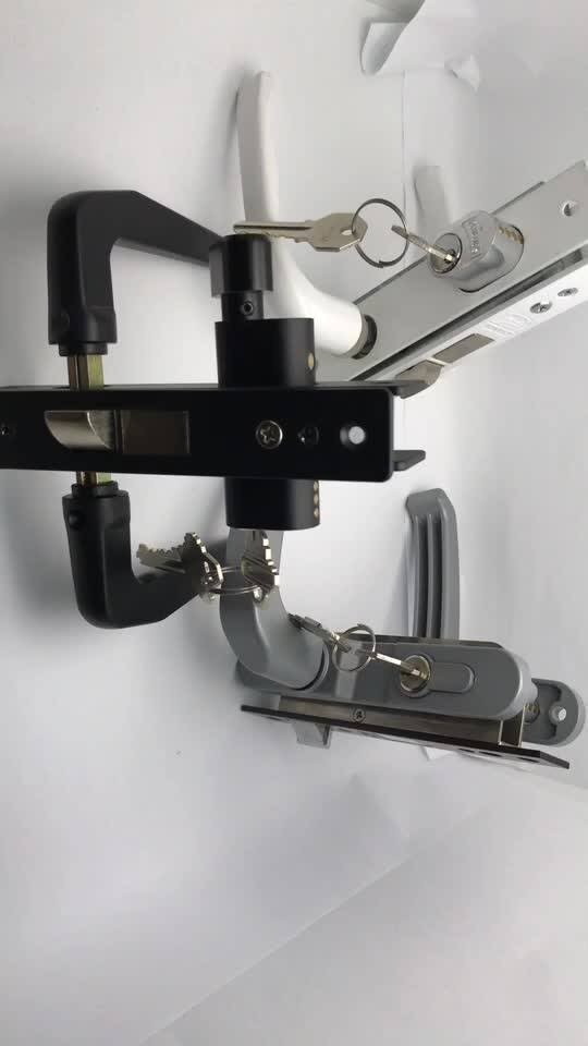 Aluminum Door Locks Set Handle - Buy Aluminium Door Lock Set,Aluminum ...