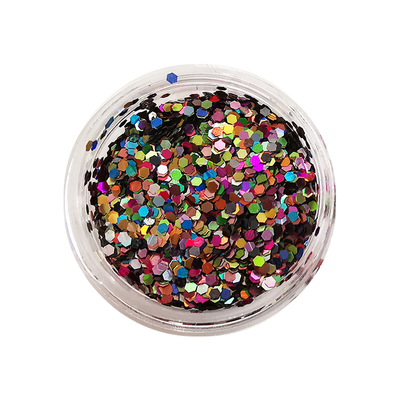 日本超薄彩色亮片混色美甲