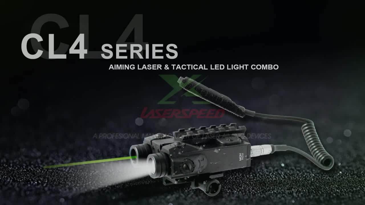 Ar 15 Rifle 225lumen Weapon Light And Green Laser Pointer Combo - Buy ...
