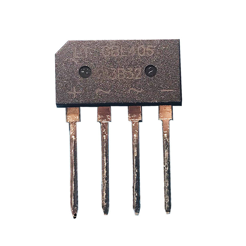 原装进口拆机GBL406 GBJ406整流桥堆 4A/600V扁桥_虎窝淘