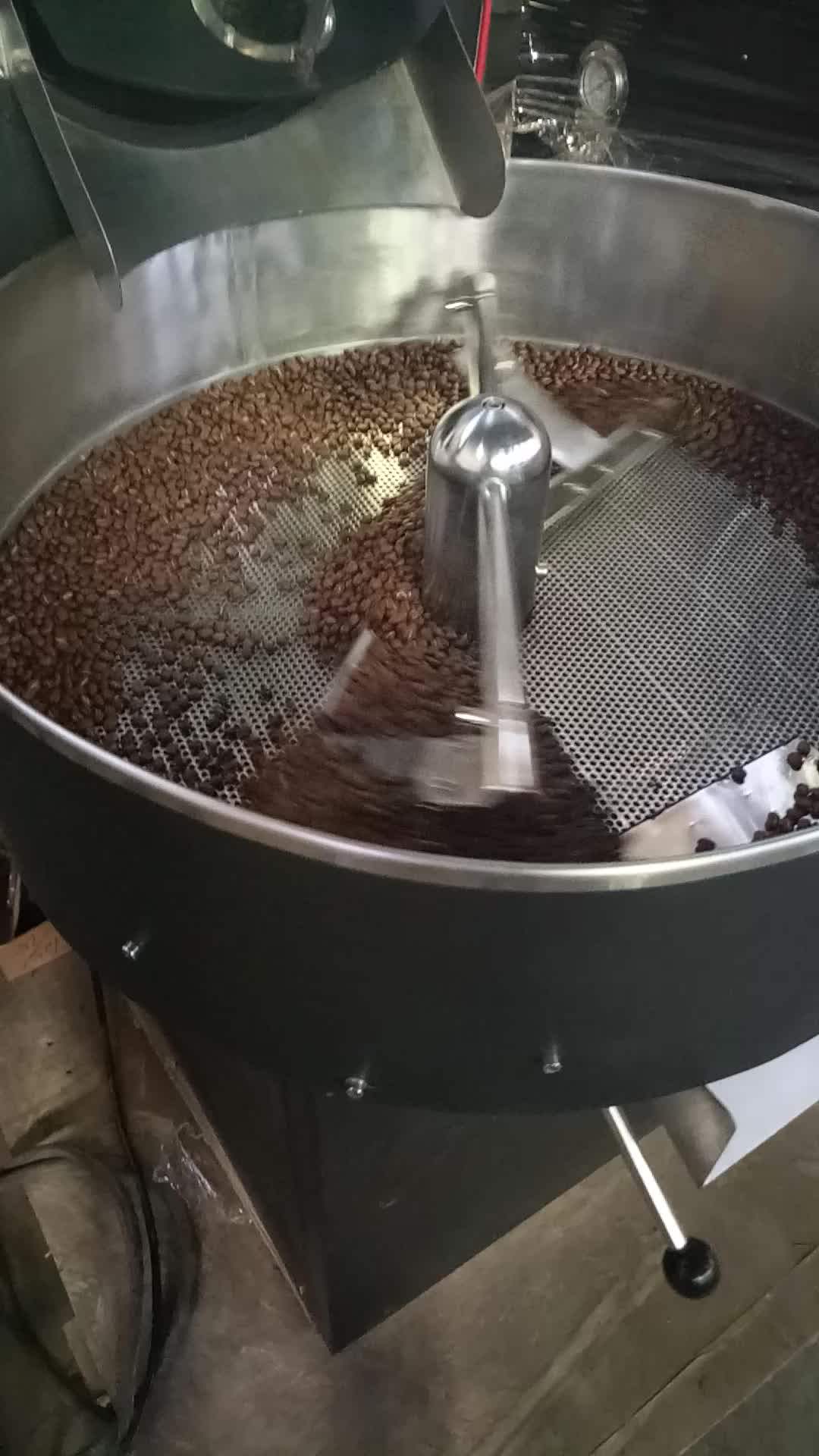 Automatic Hot Sale Coffee Bean Roasting Machine - Buy Coffee Bean ...