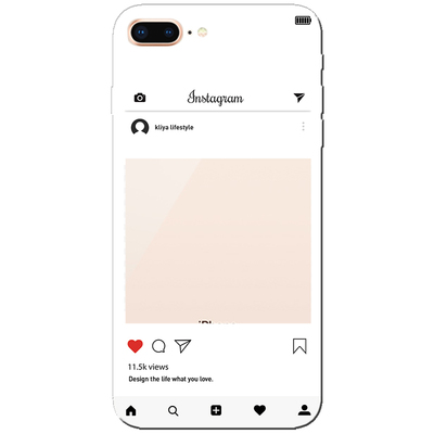 可更改文字ins风手机壳