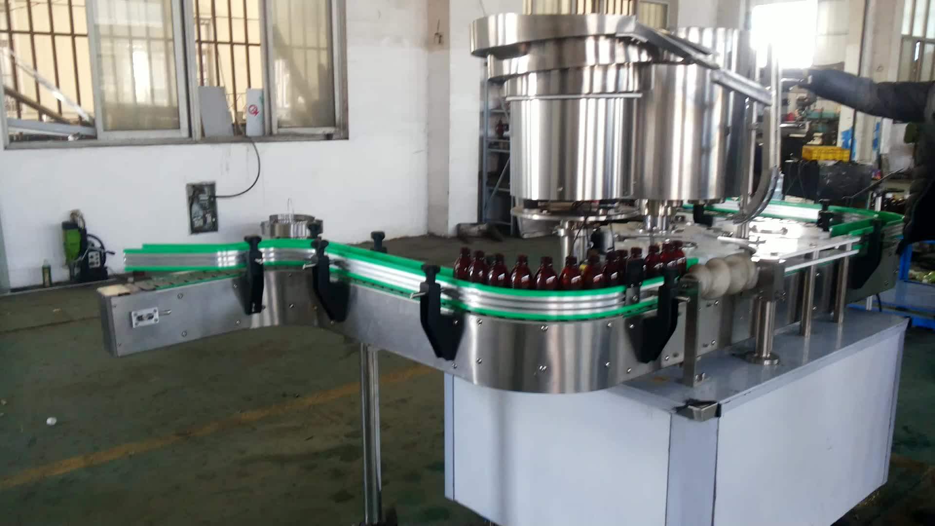 Fully Automatic Aluminum Lid Cap Capping Machine - Buy Aluminum Cap ...