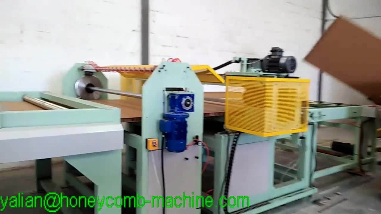 High Performance Standard Honeycomb Paperboard Making Machine - Buy ...