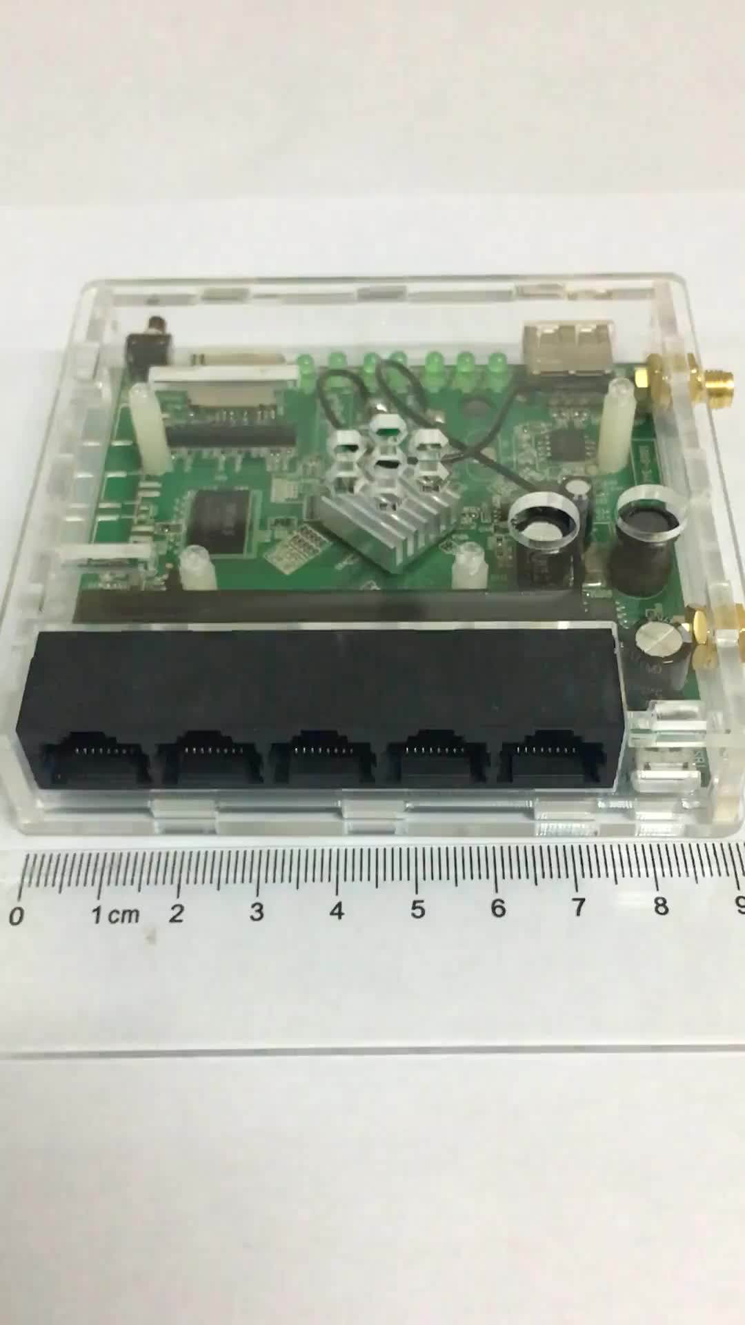 Mt7620a Five Network Ports Openwrt Wireless Router 128m 256m Usb Tf ...