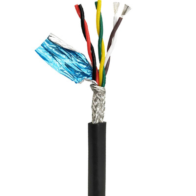 纯铜双绞屏蔽信号线485通讯线RVSP6芯*0.15 0.2 0.3 0.5 0.75 1.0