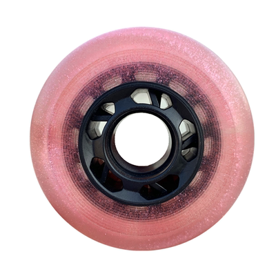 星晨平花轮轮滑轮子高弹耐磨刹