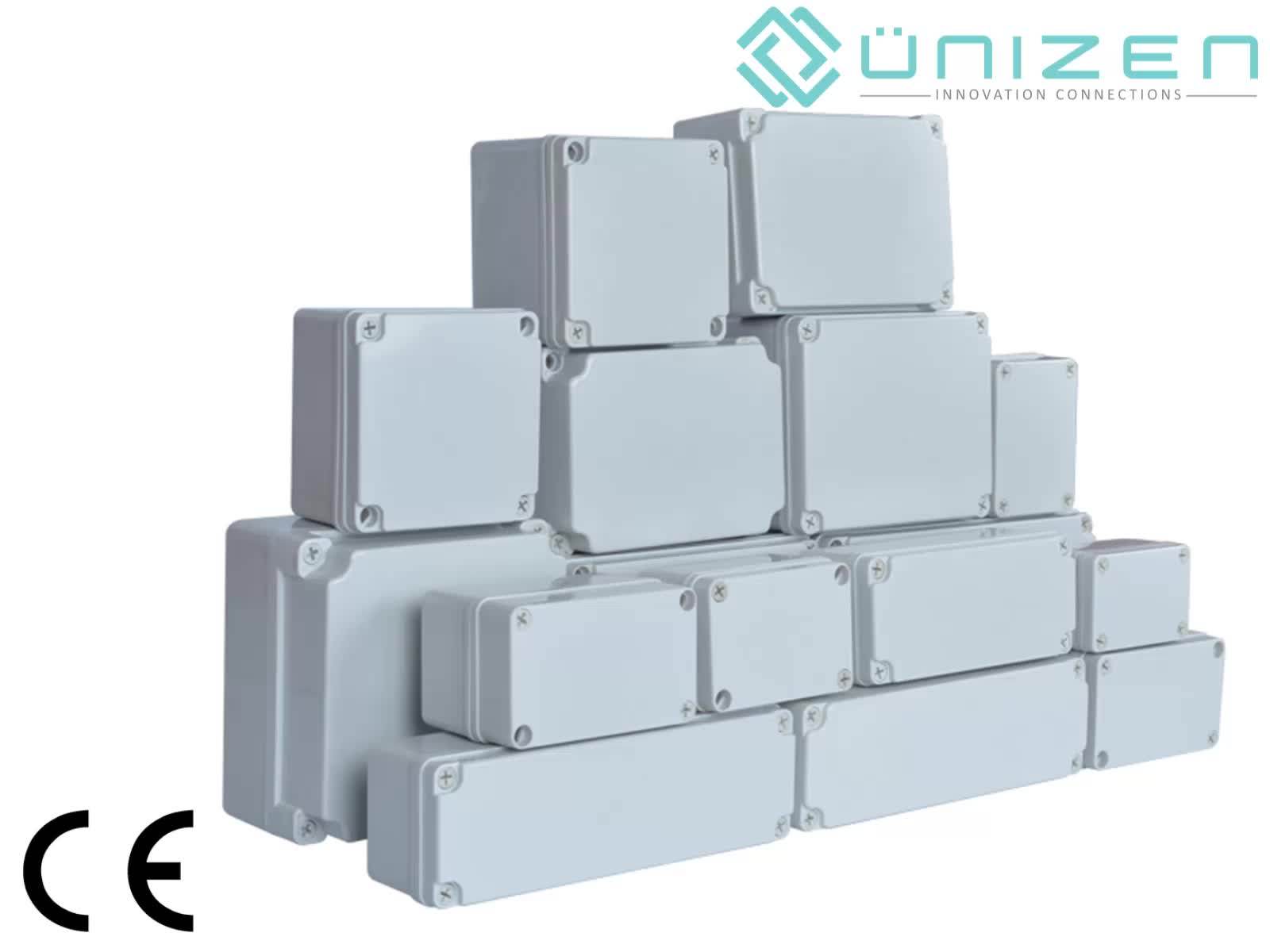 Unizen Abs Outdoor Electrical Plastic Distribution Enclosure Waterproof ...