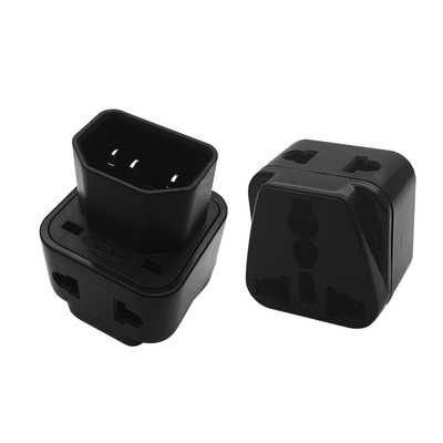 电脑pdu转换插头一转二c13插座