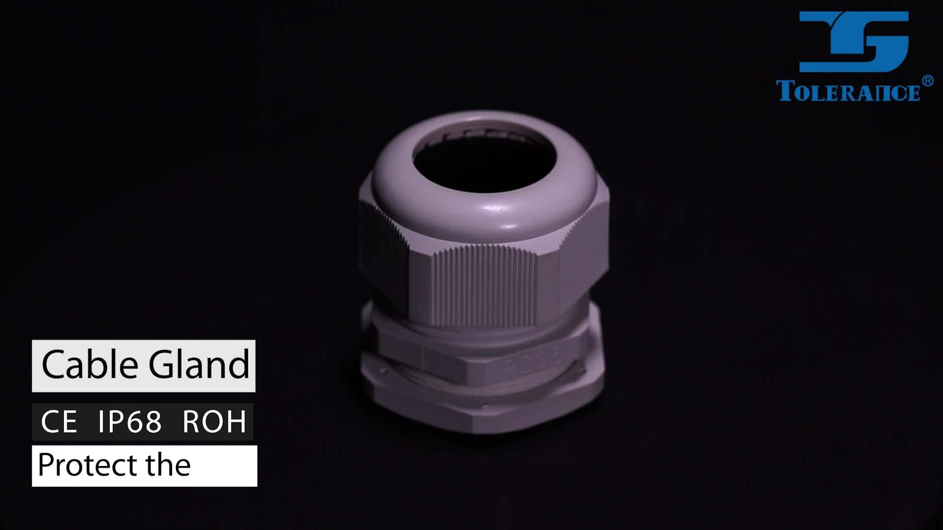 Pg 16 Thread Strain Relief Nylon Cable Terminal Gland - Buy Cable ...