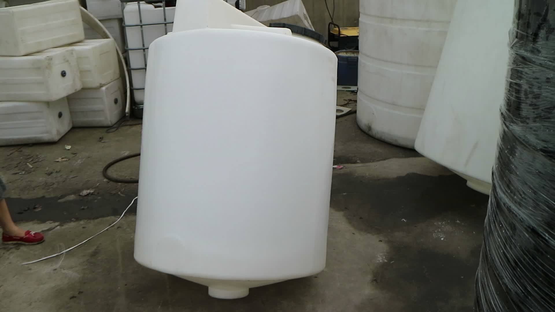 Polypropylene Plastic Conical Tank With High Performance - Buy Plastic ...