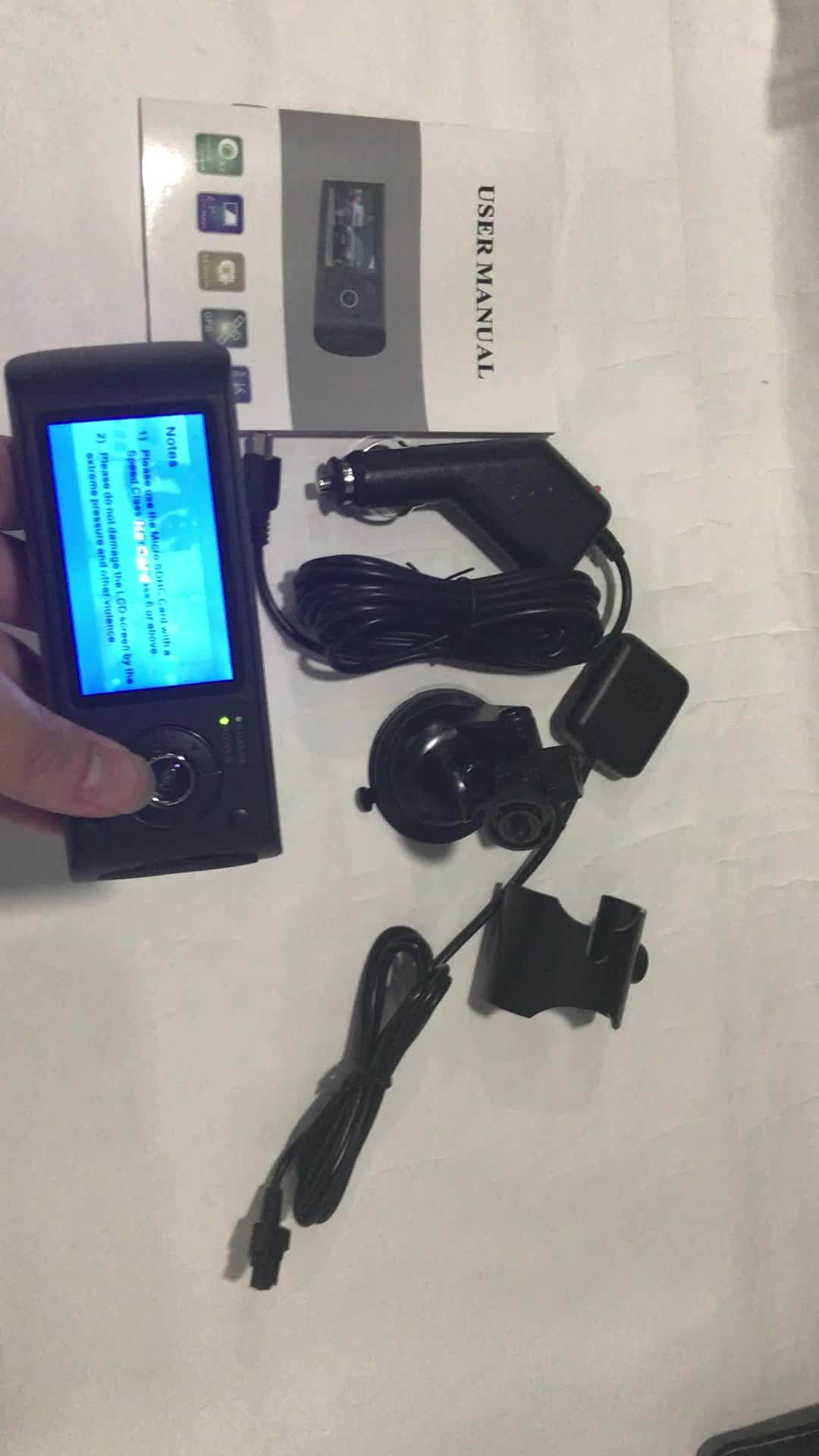 Dual Camera 140 Degree Angle Dvr Car Black Box X3000 Vehicle Blackbox ...