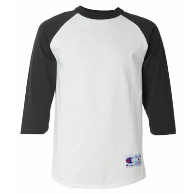 美版多色现货Champion Baseball Tee拼接长袖 七分袖 情侣 夏秋