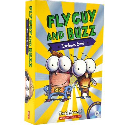 现货 Fly Guy And Buzz苍蝇小子（15册）附CD  全彩英语初级简单有趣的桥梁读物