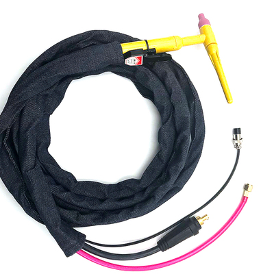 QQ150A氩弧焊枪分体枪焊把线气冷氩弧焊机配件瓷嘴枪头瓷嘴