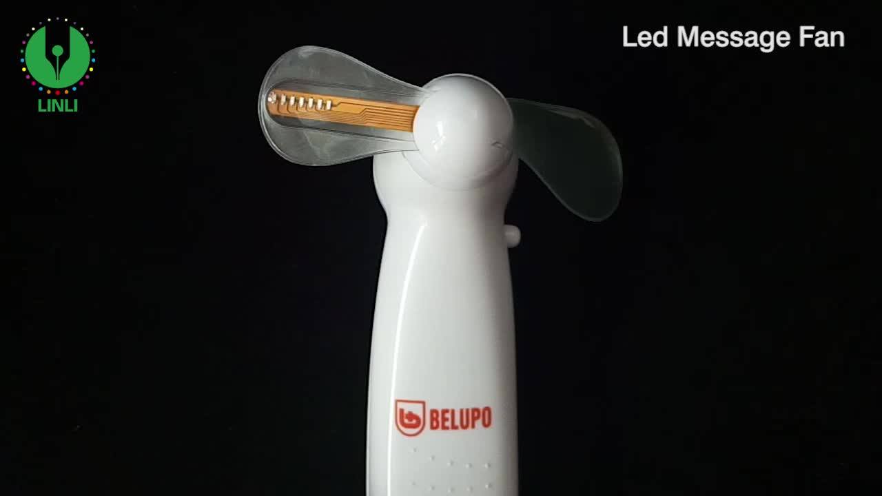 Custom Hand Led Flashing Text Message Fan| Alibaba.com