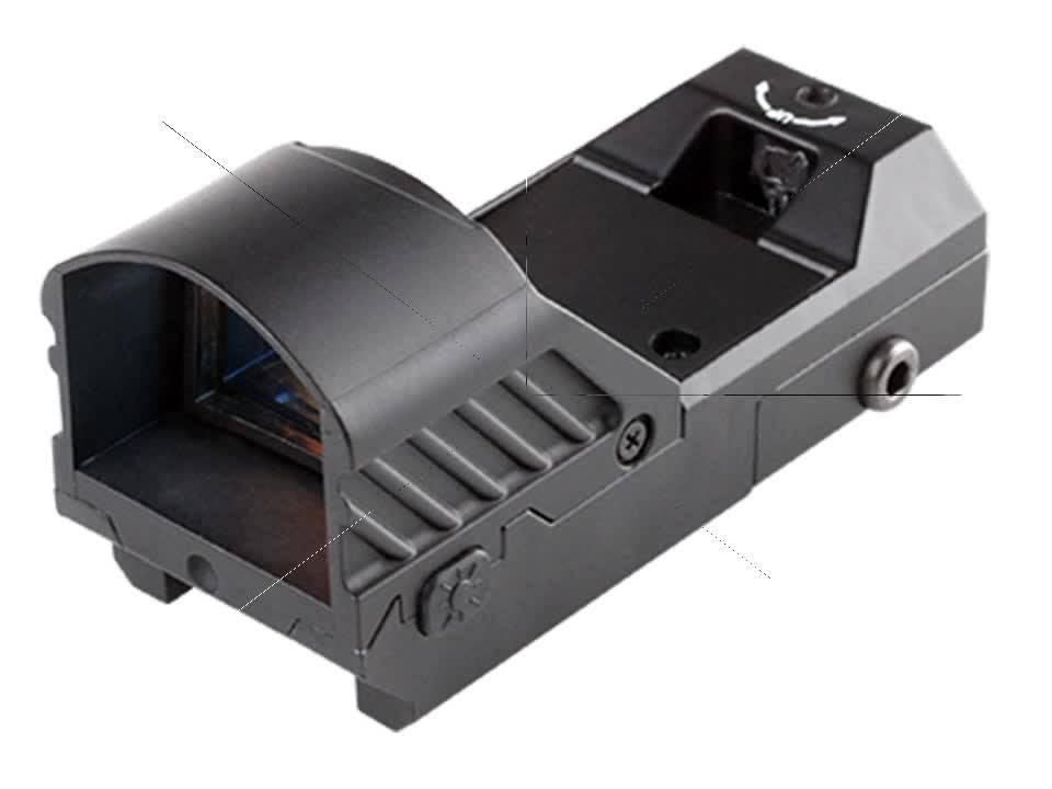 Picatinny Rail Red Dot Relex Sight - Buy Red Dot,Red Dot Reflex Sight ...
