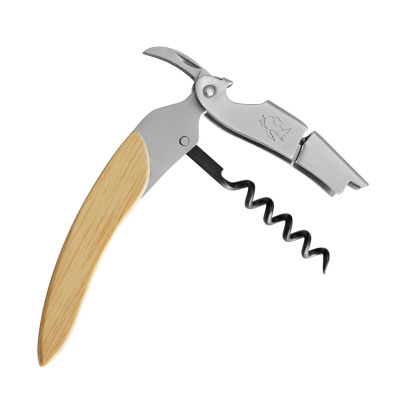 法国进口lignew木柄刻字开瓶器