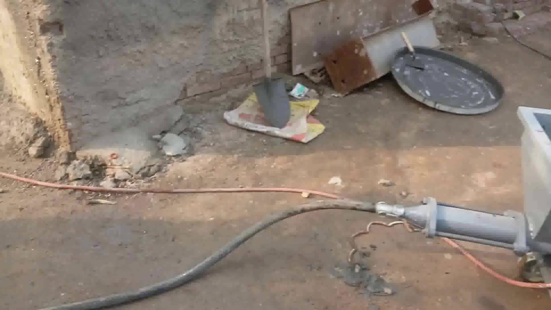 220v/380v Concrete Spraying Mortar Pumping Cement Spraying Machine ...