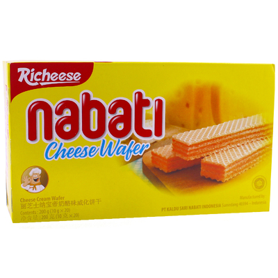 丽芝士印尼奶酪味200g威化饼干