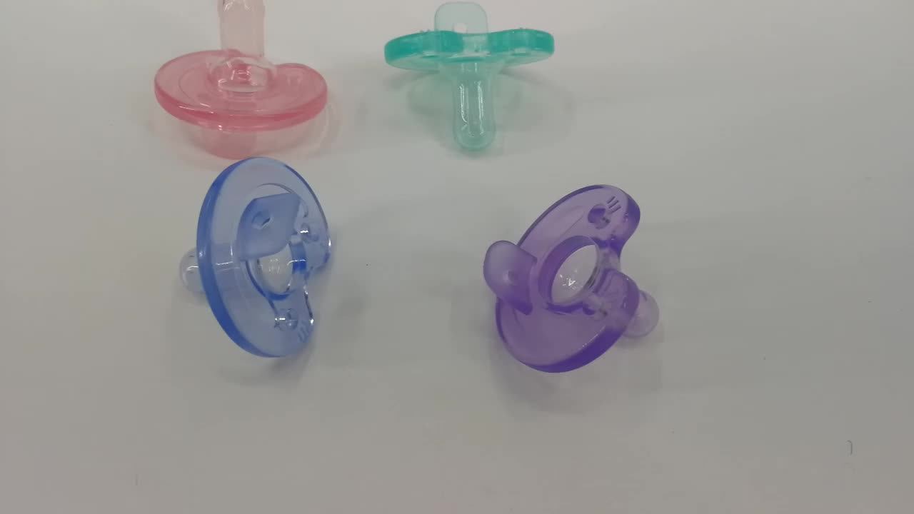 Food Grade Liquid Silicone Material Wholesale Clear Pacifier - Buy ...
