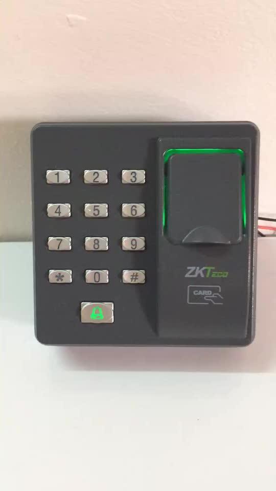 Zkt X7 Standalone Security Smart Fingerprint Scanner Rfid Card Reader ...