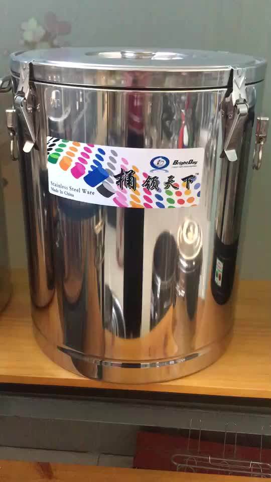 50liter Double Wall Pot Electric Insulation Barrels - Buy Electric ...