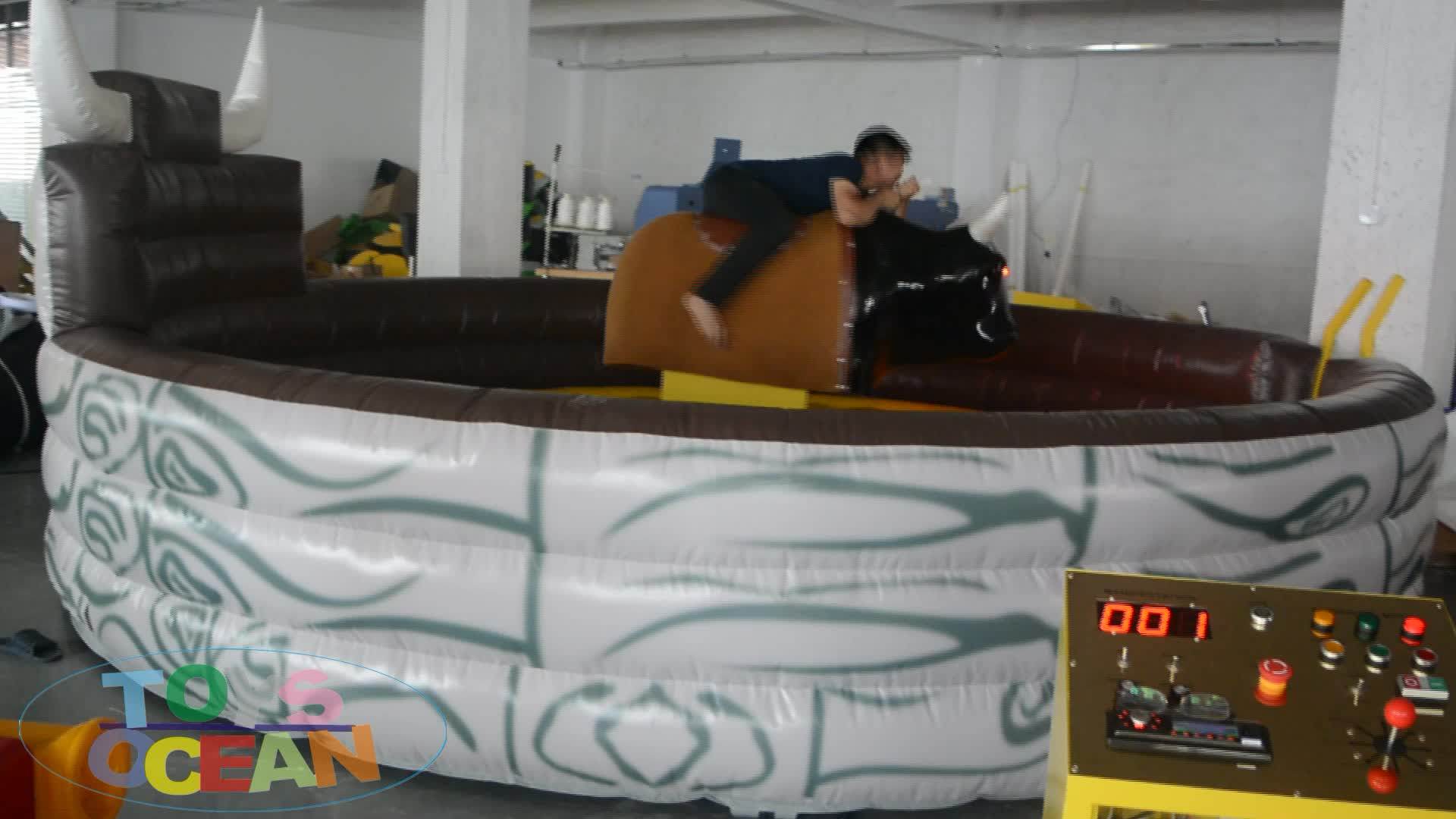 2022 New Arrivals Adult Crazy Inflatable Mechanical Rodeo Bull Ride ...