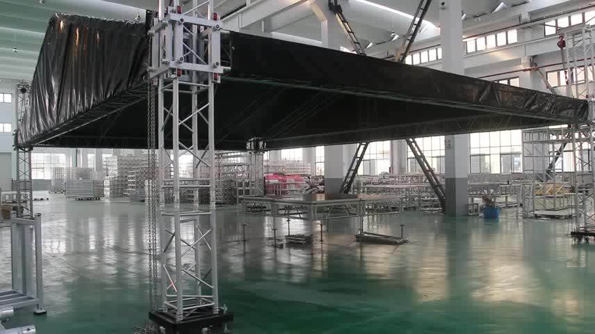 Hot Sale Portable Aluminium Outdoor Concert Stage - Buy Stage,Concert ...
