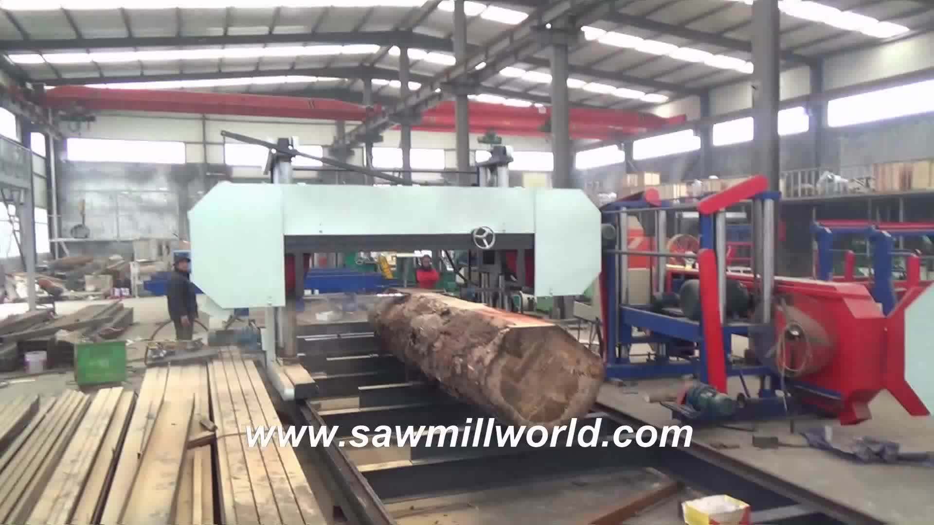 Heavy Duty Band Saw Mill Horizontal Hard Wood Sawmill Large Timber ...