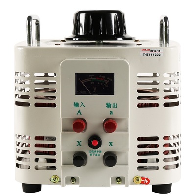 德力西接触式调压器升压器220v单相 TDGC2大功率可调压变压器 3kw