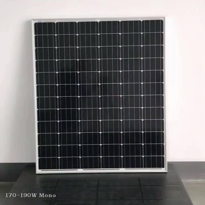 Custom Shaped Made Solar Panels 36v 190w Or Small Size Solar Panel ...
