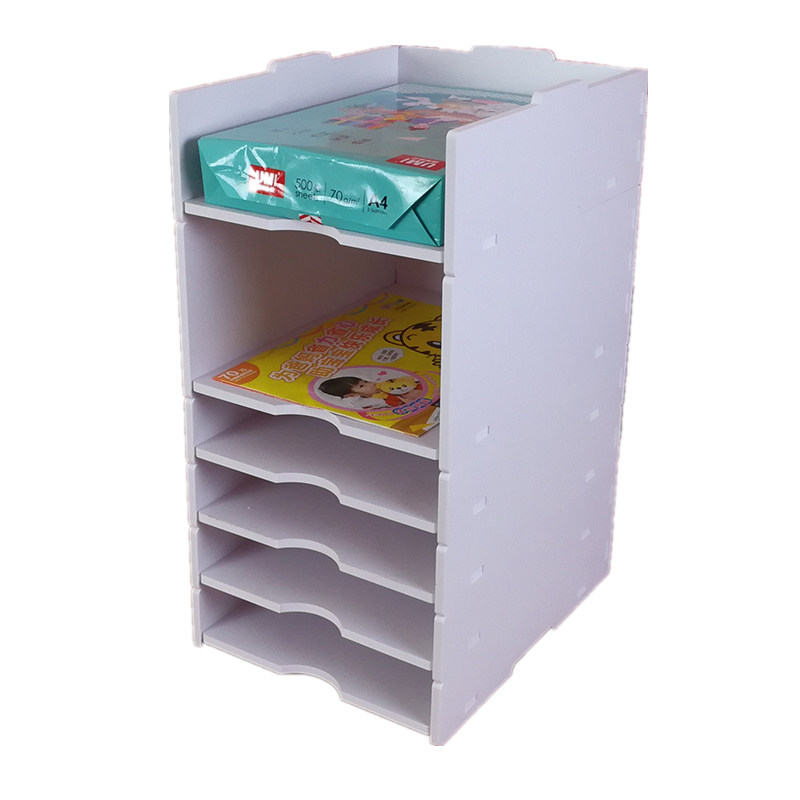 A4A5桌面多功能横款文件架办公用品竖款组合式置物叠加资料整理架_虎窝淘