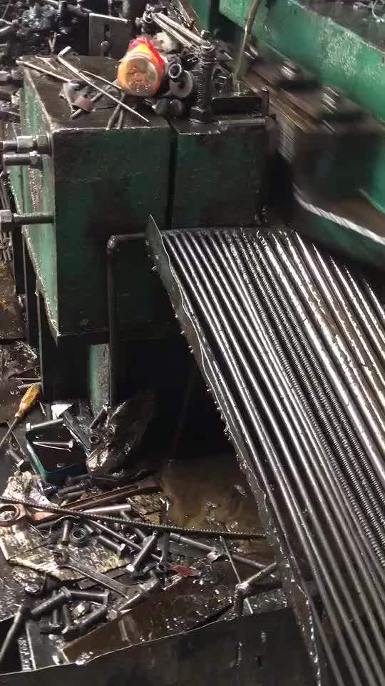 M6 M10 M18 M20 M40 Zinc Black Plated Carbon Steel Din975 Full Threaded ...