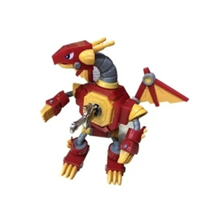 keybots钥匙机器人万代式玩具特价拼插积木多种玩法益智变形_虎窝淘