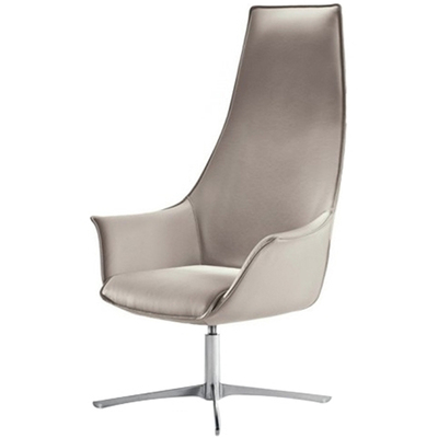 诺曼邸创意办公家具 kimera chair/高端商业全真皮四星脚大班椅
