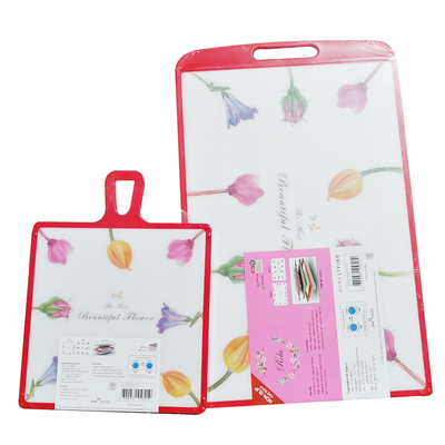 韩国hana正品长方形美丽之花案板