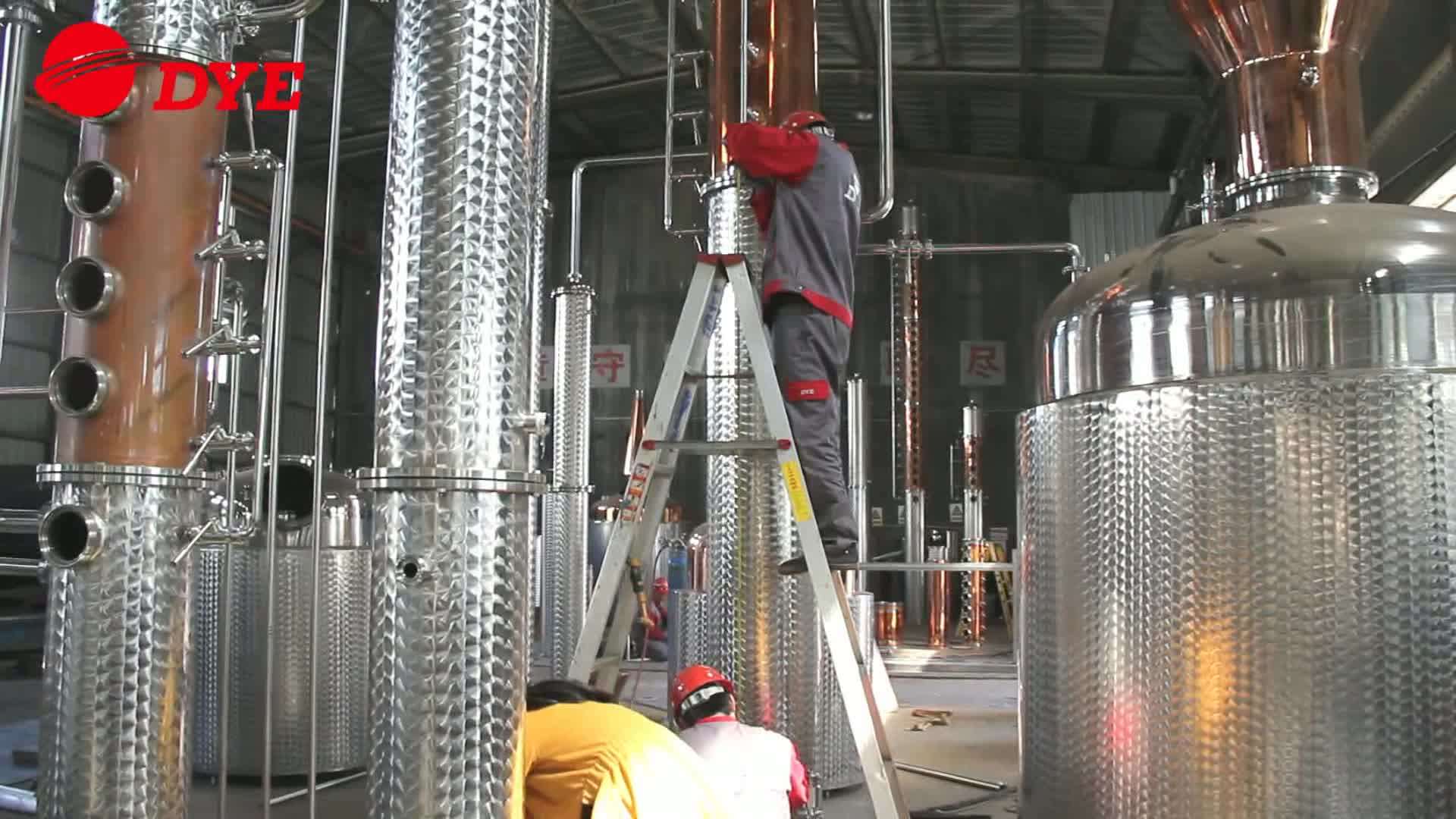 Dye New Style Commercial Continuous Distillation Equipment Moonshine ...