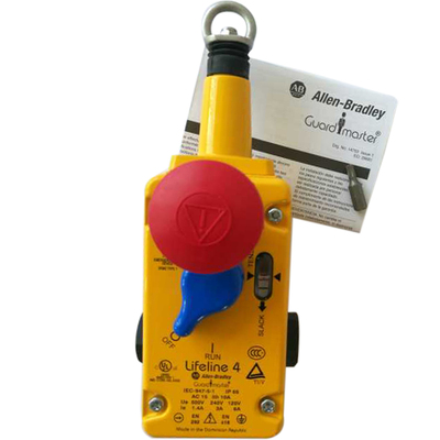 美国AB原装正品Lifeline4拉线开关Allen-Bradley罗克韦尔安全拉绳
