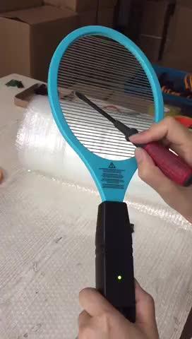 Battery Operated Mosquito Killing Bat Swatter Electric Fly Swatter ...