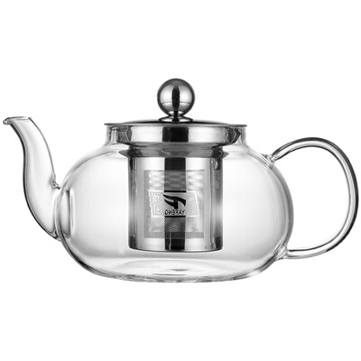 雅风耐高温沏泡小单壶玻璃茶壶