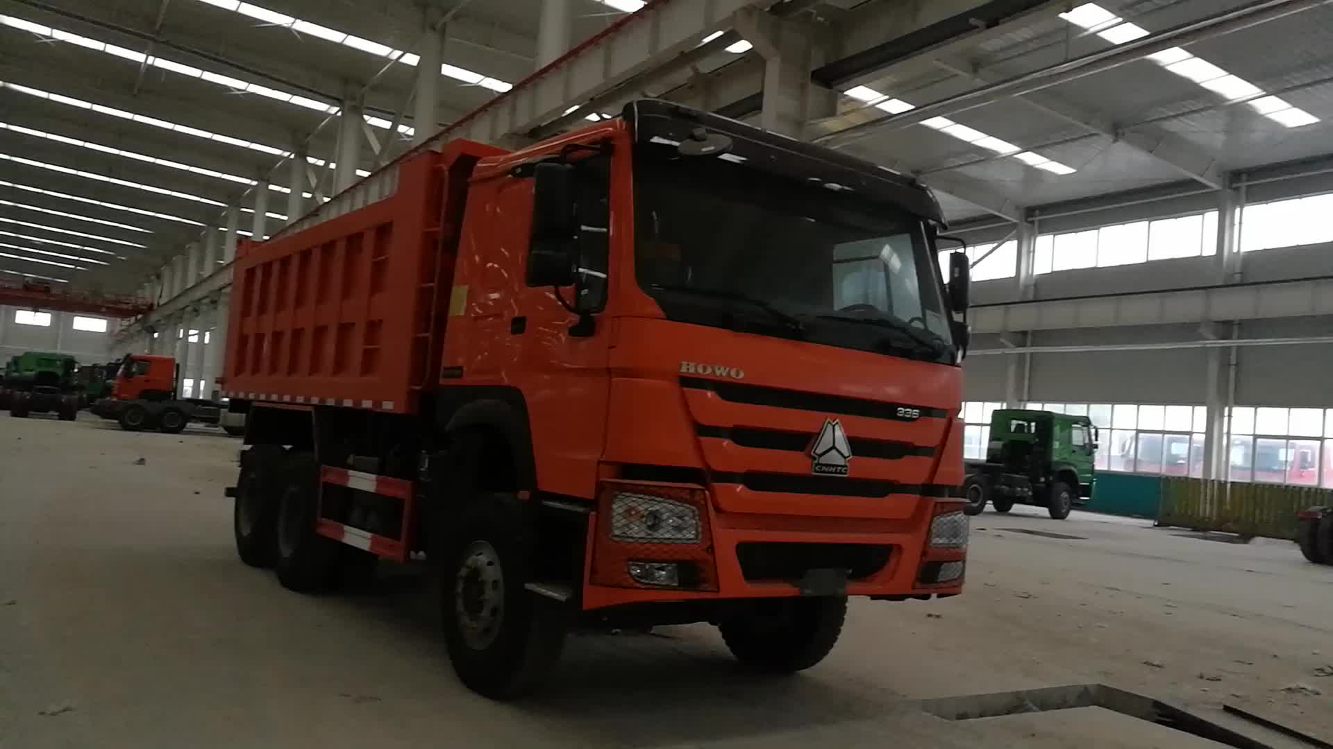 Sinotruck Howo 6x4 371 Hp 30 Ton Sand Gravel 20 Cubic Meters 10 Wheeler ...