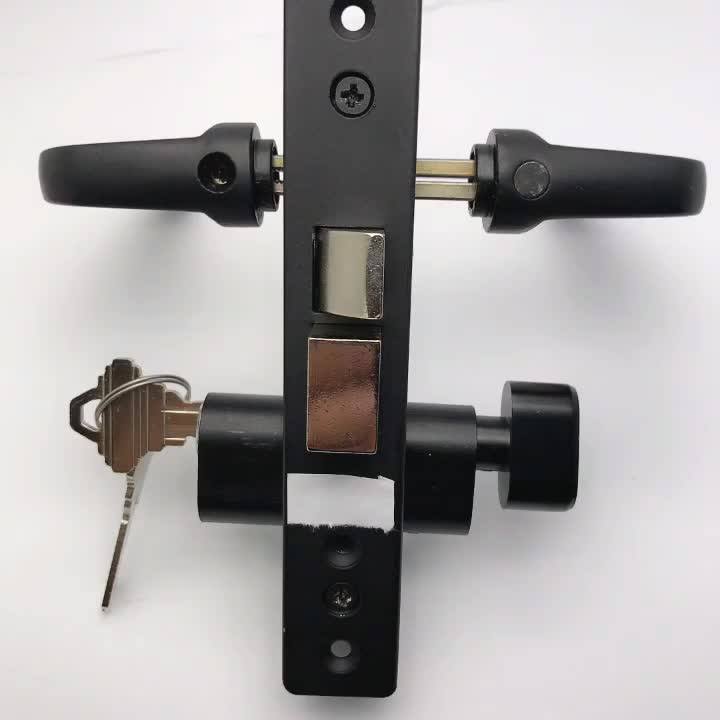 Flat Bolt Aluminum Door Lock For Mexico Market - Buy Aluminum Sliding ...