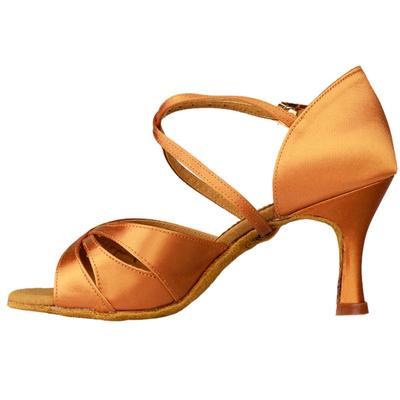 贝蒂中高跟国标恰恰场地拉丁舞鞋