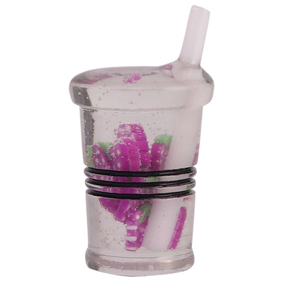 微缩食玩ob112分6分娃娃屋家具模型场景果汁饮料袖珍道具摆件diy