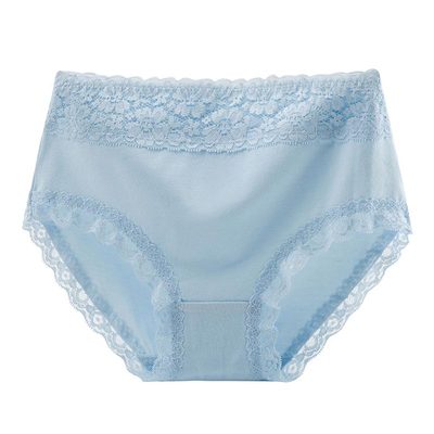 可爱风日系全棉纯色少女三角裤