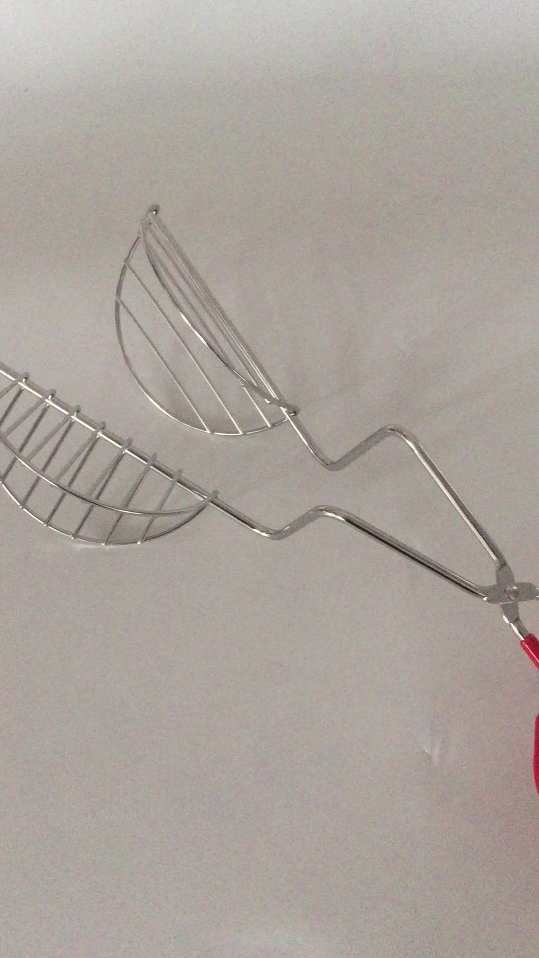 13" Stainless Steel Taco Shell Maker Taco Press Taco Shell Frying Tong ...